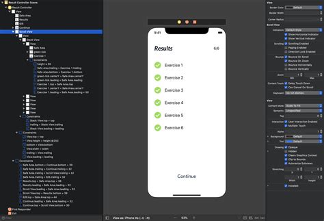 Swift Storyboard Scrollview With Stackview Inside Not Scrolling