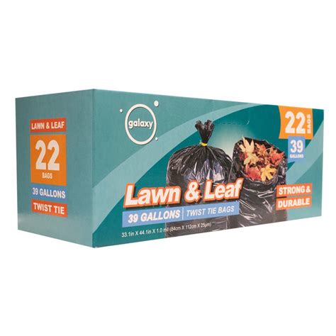 Lawn And Leaf Trash Bag 39 Gallon Multiple Pack Sizes Polar