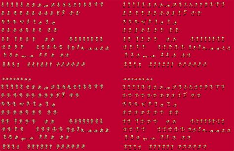 Lswr Female Base Christmas Outfit Sprite Sheet By Ssjstorm18 On Deviantart