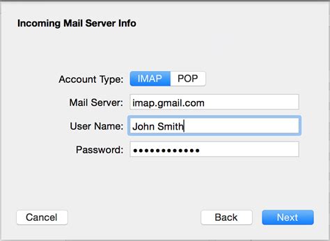 setting up mac mail 1 frontline