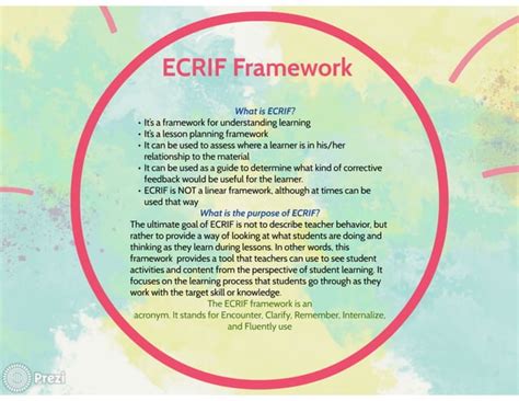 Ecrif Framework Pdf