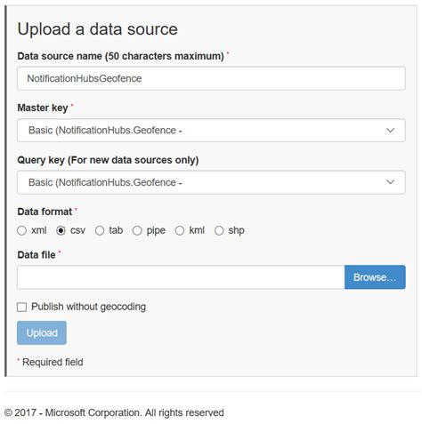 Send Push Notifications With Azure Notification Hubs And Bing Spatial