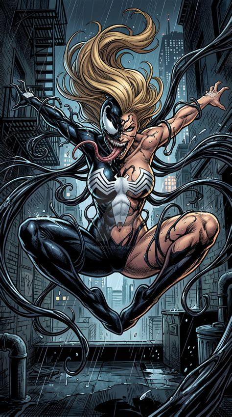 She Venom By Effernettilite On Deviantart