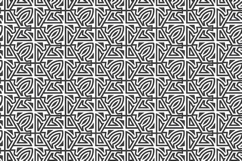 Premium Vector Abstract Seamless Lines Pattern