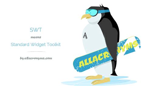 swt standard widget toolkit