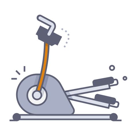 Elliptical Trainer Simulator Stepper Walker Cardio Fitness Gym