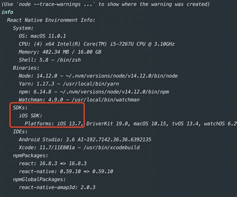 react native 对ios系统版本的支持情况 segmentfault 思否