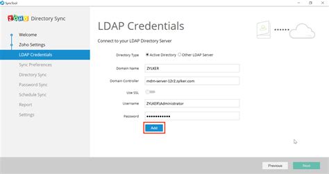 Integrate Microsoft On Premises Active Directoryad Manageengine Mobile Device Manager Plus