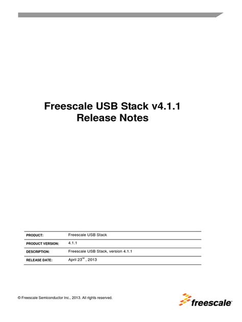 Usb Stack Release Notes Docsharetips