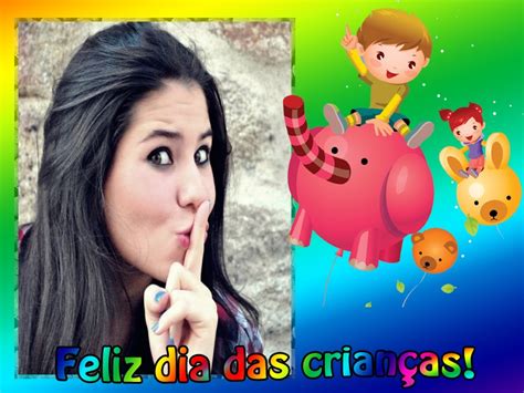 Montagem De Fotos Dia Das Crianças Montagem De Fotos Infantil Dia