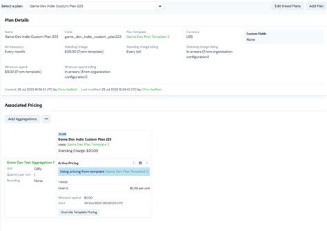 creating custom plan groups for accounts m3ter documentation