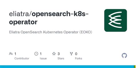 Eliatra On Linkedin Github Eliatraopensearch K8s Operator Eliatra Opensearch Kubernetes