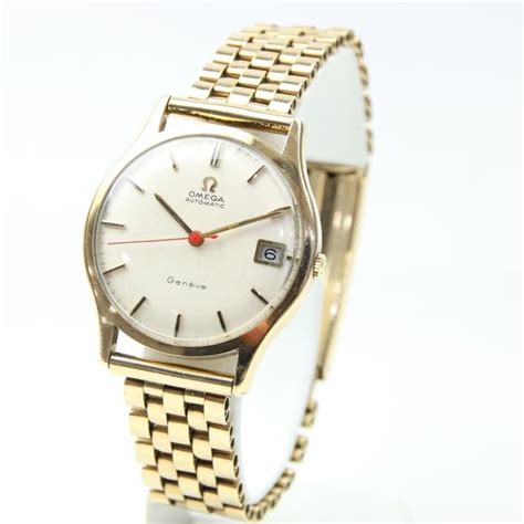 Vintage Omega 9ct Yellow Gold Automatic Watch 565 Cal 9k 375 Circa