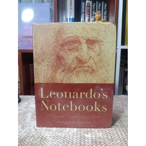Leonardos Notebooks Writing And Art Of The Master By H Anna Suh