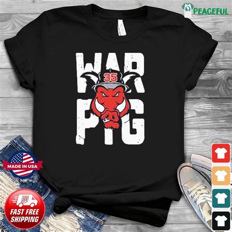 Official War Pig Garrett Crochet Shirt Hoodie Sweater Long Sleeve And Tank Top