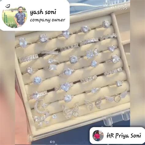 Video Yash Soni On Linkedin Exclussive Desiner Rings Collection For Girls Linkedin