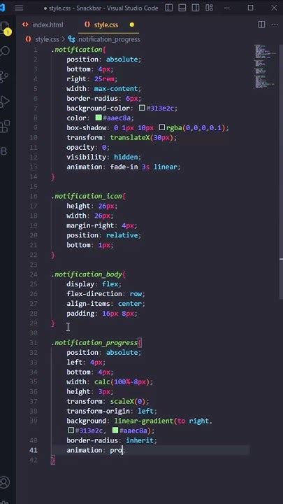 Snackbar With Css3 💯 Shorts Css Html5 Youtube