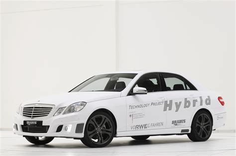 Brabus Hybrid Mercedes Benz E Class Is Remarkably Conventional