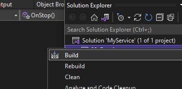 C Not Able To Find Windows Service Template In Visual Studio 2019