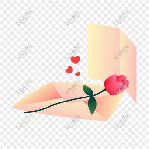 발렌타인 데이 봉투 Png 일러스트 무료 다운로드 Lovepik