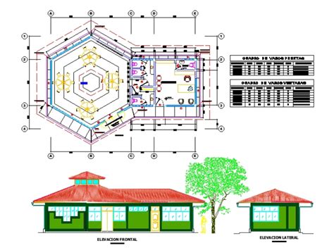 Hexagon Table Autocad Block At Daniel Shears Blog