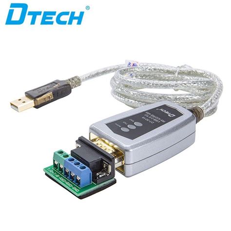 Dtech Usb To Rs485 Rs422 Converter 9 Pin Serial Adapter Cable Usb To Rs422 Serial Port Module