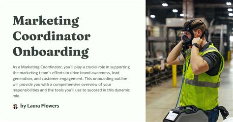 Marketing Coordinator Onboarding