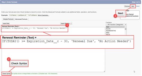Salesforce If Function