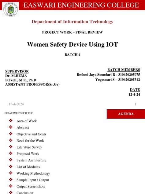 Women Safety Device Project Pdf Internet Of Things Arduino