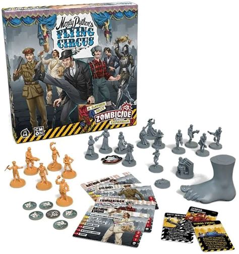 Zombicide Monty Pythons Flying Circus Board Game Expansion Guillotine Games Toywiz