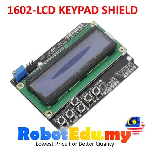 Arduino 1602 Lcd Liquid Crystal Display Keypad Shield 1602lcd Expansion