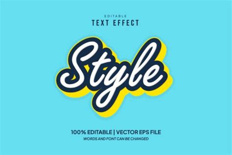 Retro Font Style Editable Text Effect Graphic By Regulrcreative Creative Fabrica