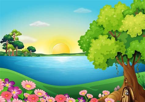 Free Natural Cliparts Download Flores Frescas Bordas Coloridas