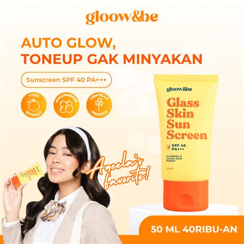 Jual Fs Ready Stock Gloowandbe Glass Skin Sunscreen Spf40 Pa