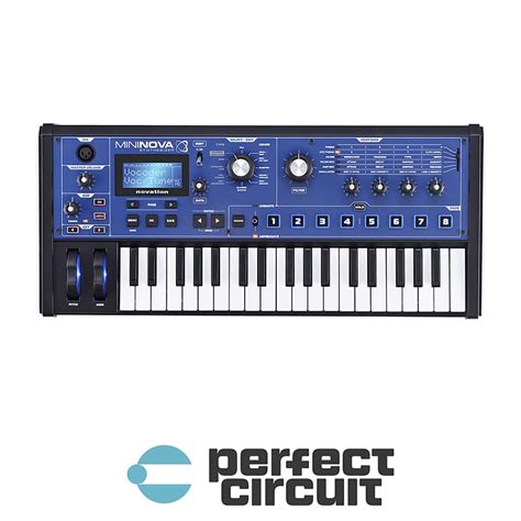 Novation Mininova Virtual Analog Keyboard Synthesizer Reverb Uk