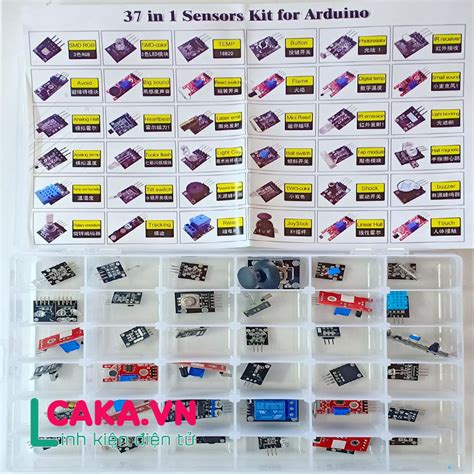 Bộ 37 Cảm Biến Cho Arduino