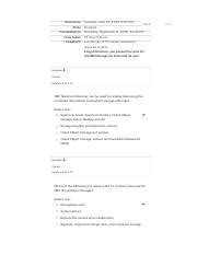 IBM Storage For Data And AI Level Quiz TOS Attempt Review Pdf Started On State Completed