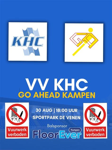 Bekerwedstrijd Khc Go Ahead 1800 Uur Khc