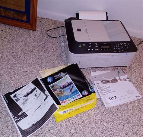 Canon Pixma Mx340 All In One Printer With Manual And Software Mark