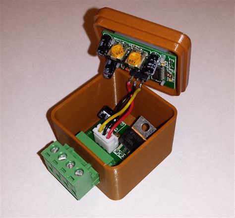 Pir Motion Sensor Case By Makerdan Download Free Stl Model