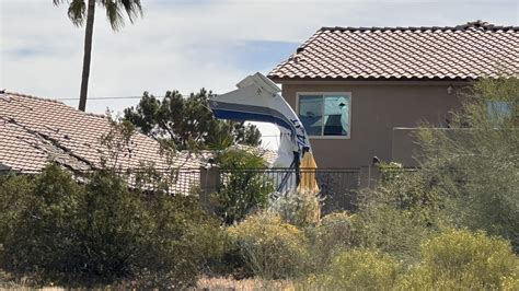 Three People Hurt After Plane Crashes Into 2 Phoenix Homes