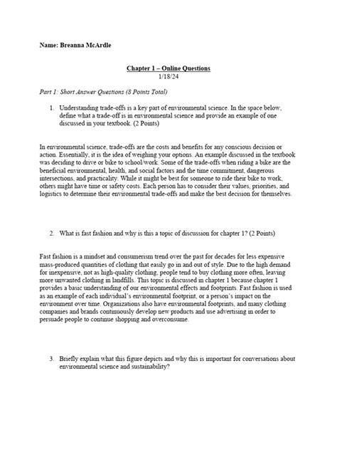 chapter 1 short answer questions pdf ddt sustainability