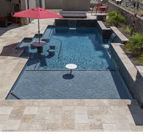Elements Of My Dream Pool Pools Backyard Inground Small Backyard Pools Pool Makeover