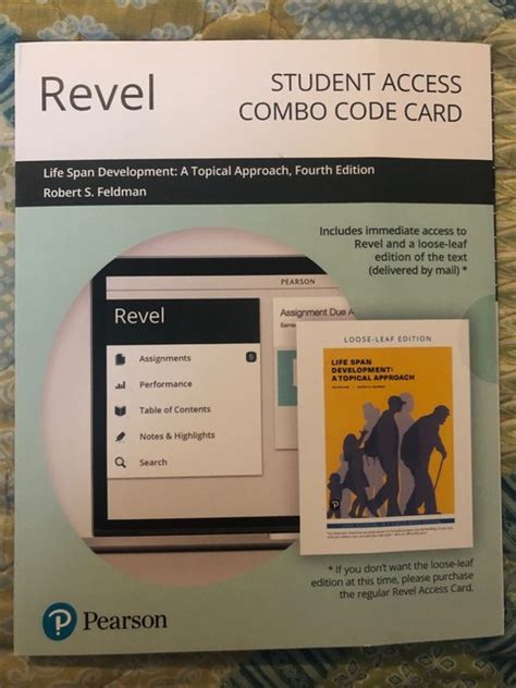 Pearson Revel Access Code W Loose Leaf Book 4th Edition Ebay