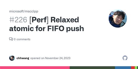 Perf Relaxed Atomic For FIFO Push Issue Microsoft Mscclpp GitHub