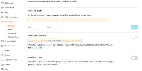How Do I Disable New User Sign Ups Auth Community