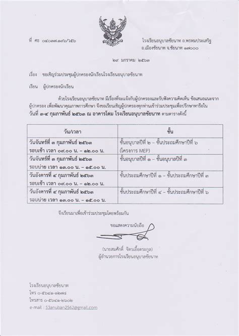 📌 โรงเรียนอนุบาลชัยนาท