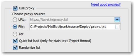 mailbot 7 50 loading proxy list from file mailbot by tavel — email
