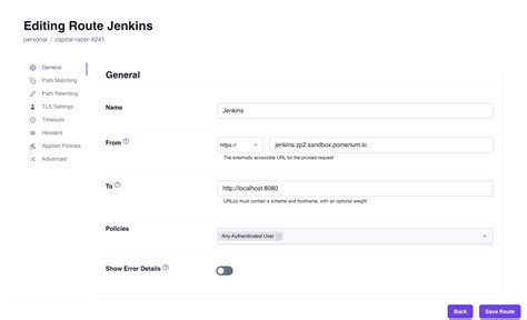 Run Jenkins With Docker Pomerium