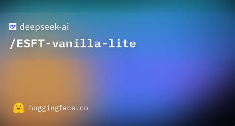 Config Json Deepseek Ai ESFT Vanilla Lite At Main
